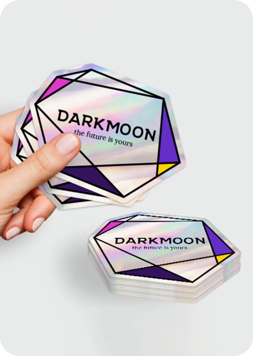 Custom Printed Holographic Labels - Print247