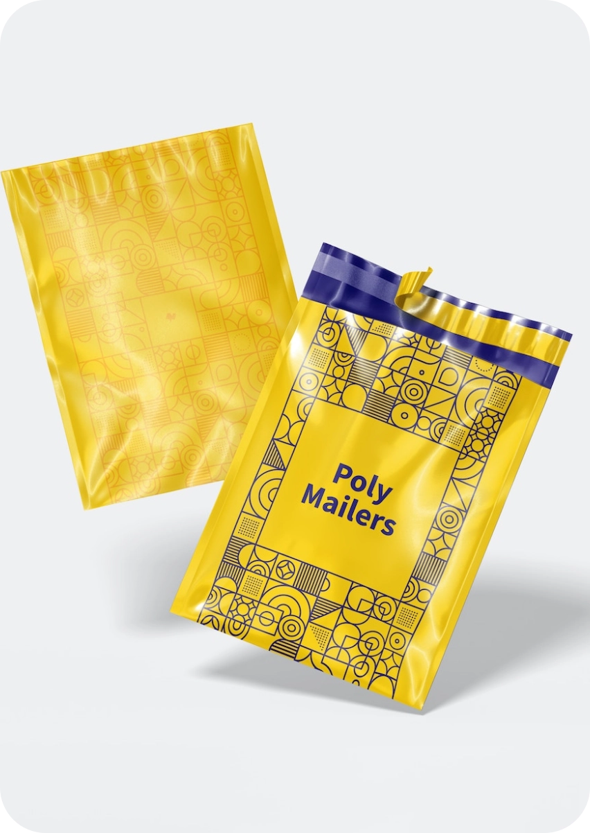 Custom Poly Mailers – Durable Shipping Bags with Logo | Print247