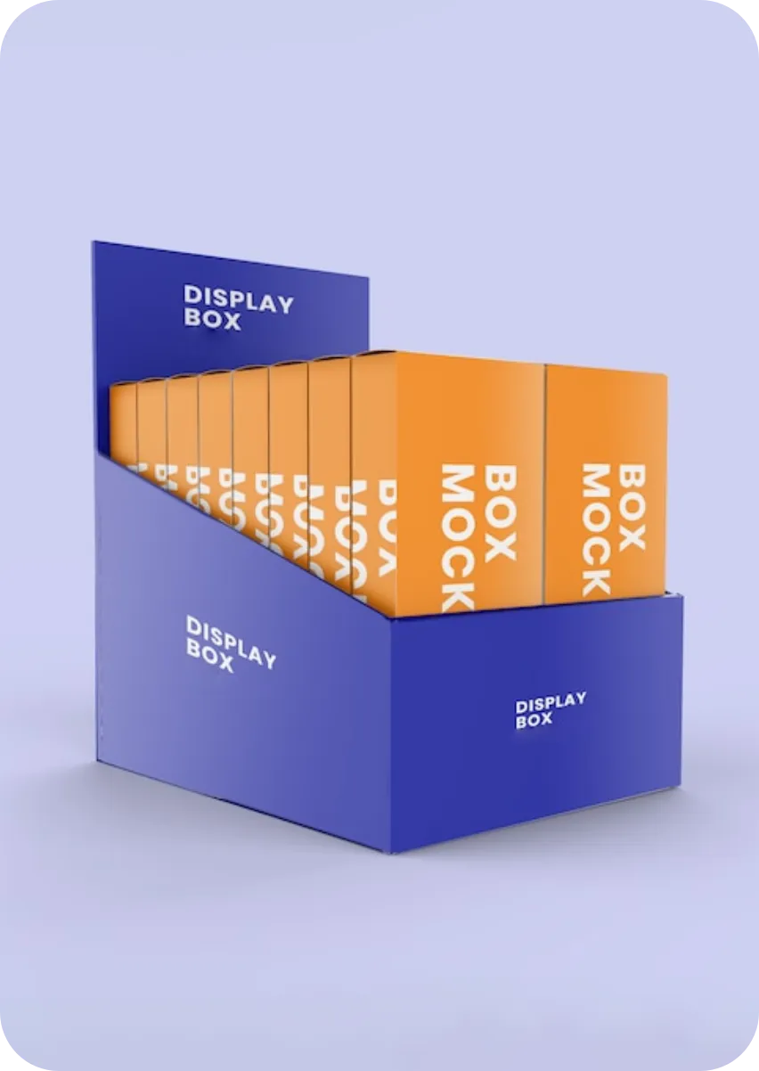 custom display packaging boxes