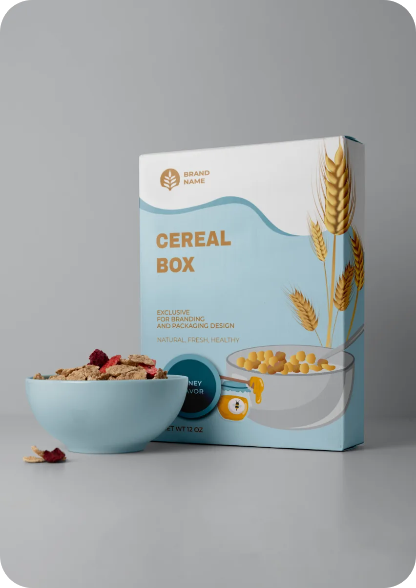 cereal boxes